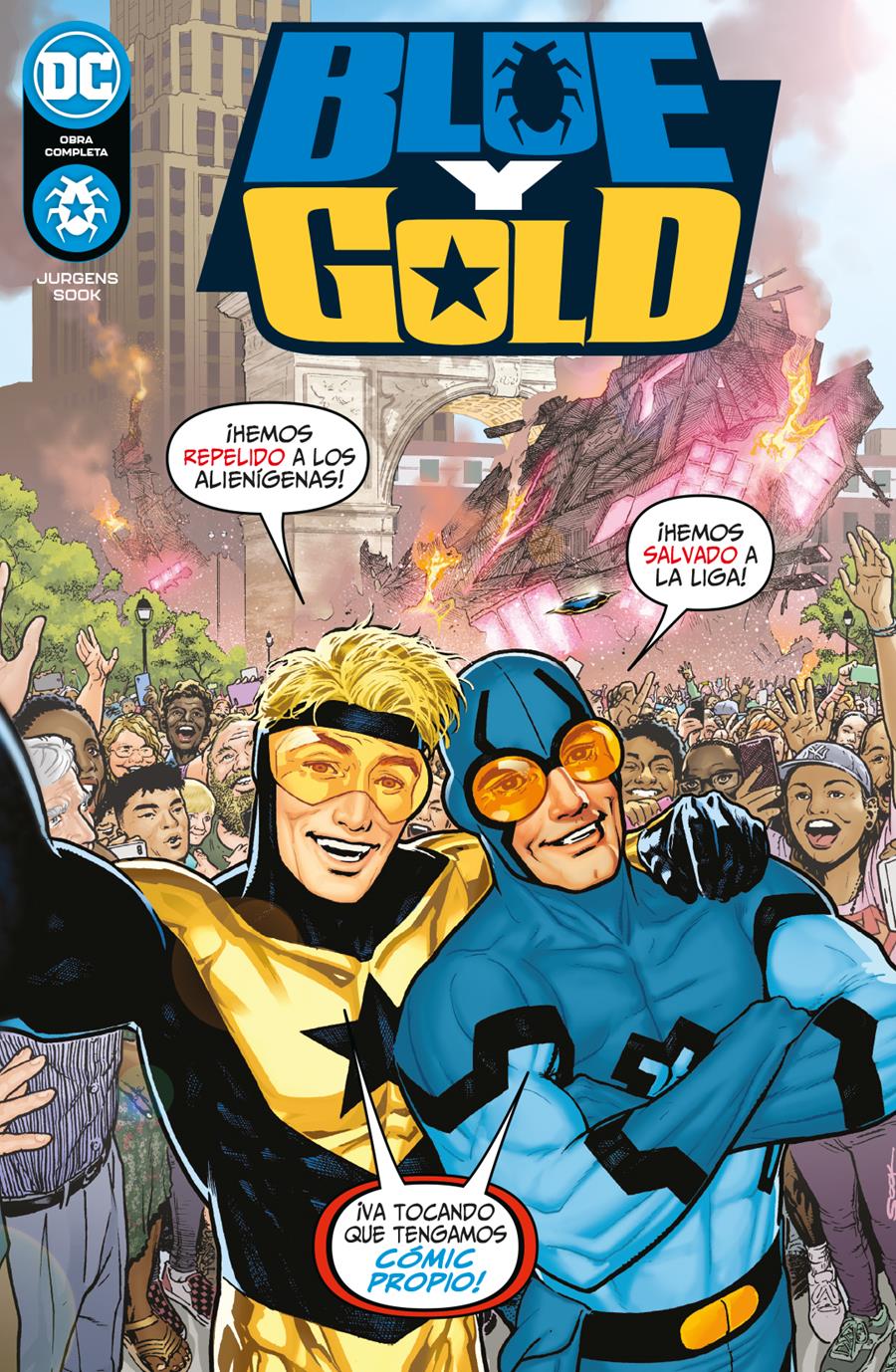 Blue y Gold | N0922-ECC12 | Cully Hamner / Dan Jurgens / Dan Jurgens ...