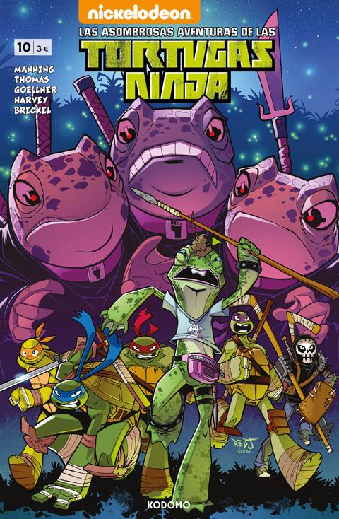 Las asombrosas aventuras de las Tortugas Ninja núm. 10 | N1023-ECC28 ...