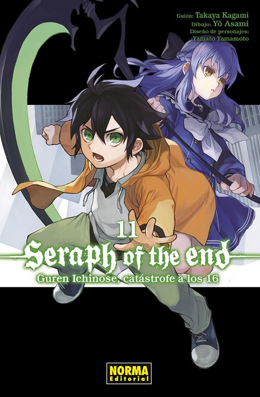 Seraph of the end 11: Guren Ichinose, Catastrofe a los 16 | N0424-NOR40 | Yamato Yamamoto ...