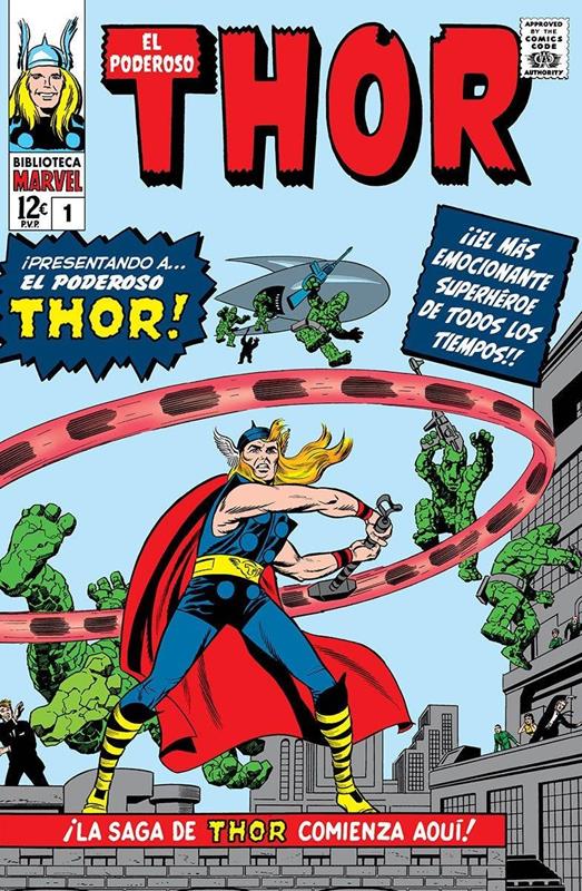 Biblioteca Marvel. El Poderoso Thor 1. 1962-63 | N0123-PAN21 | Al ...
